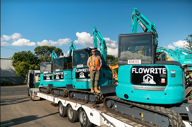 Flowrite Group And Kobelco